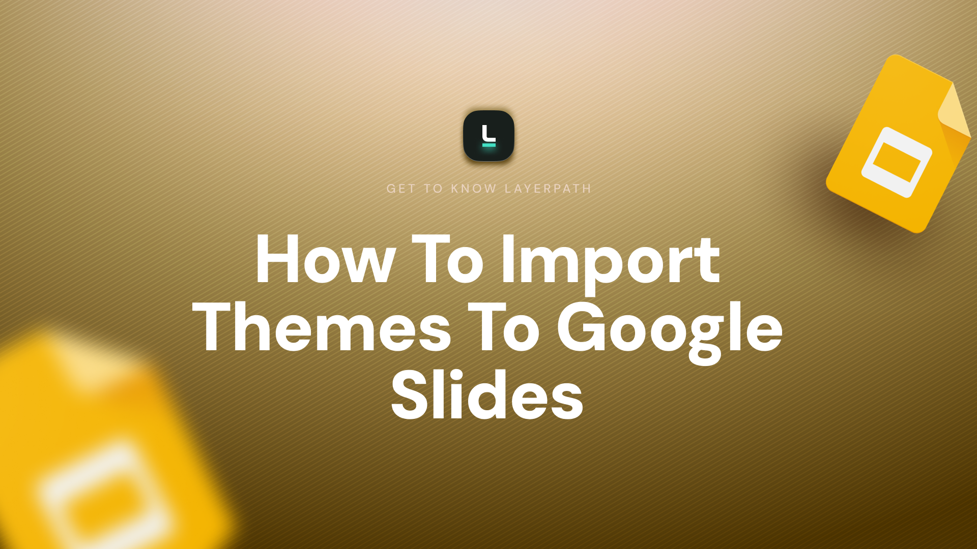 How To Import Themes To Google Slides