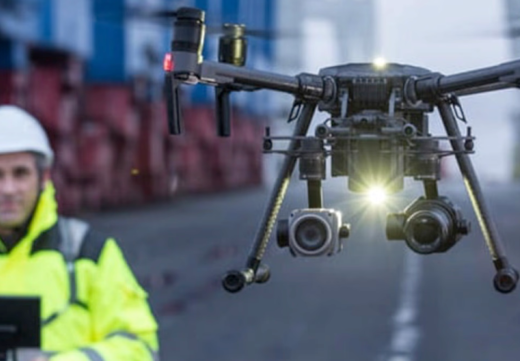 Industrial inspection with drones - Drones Maritime