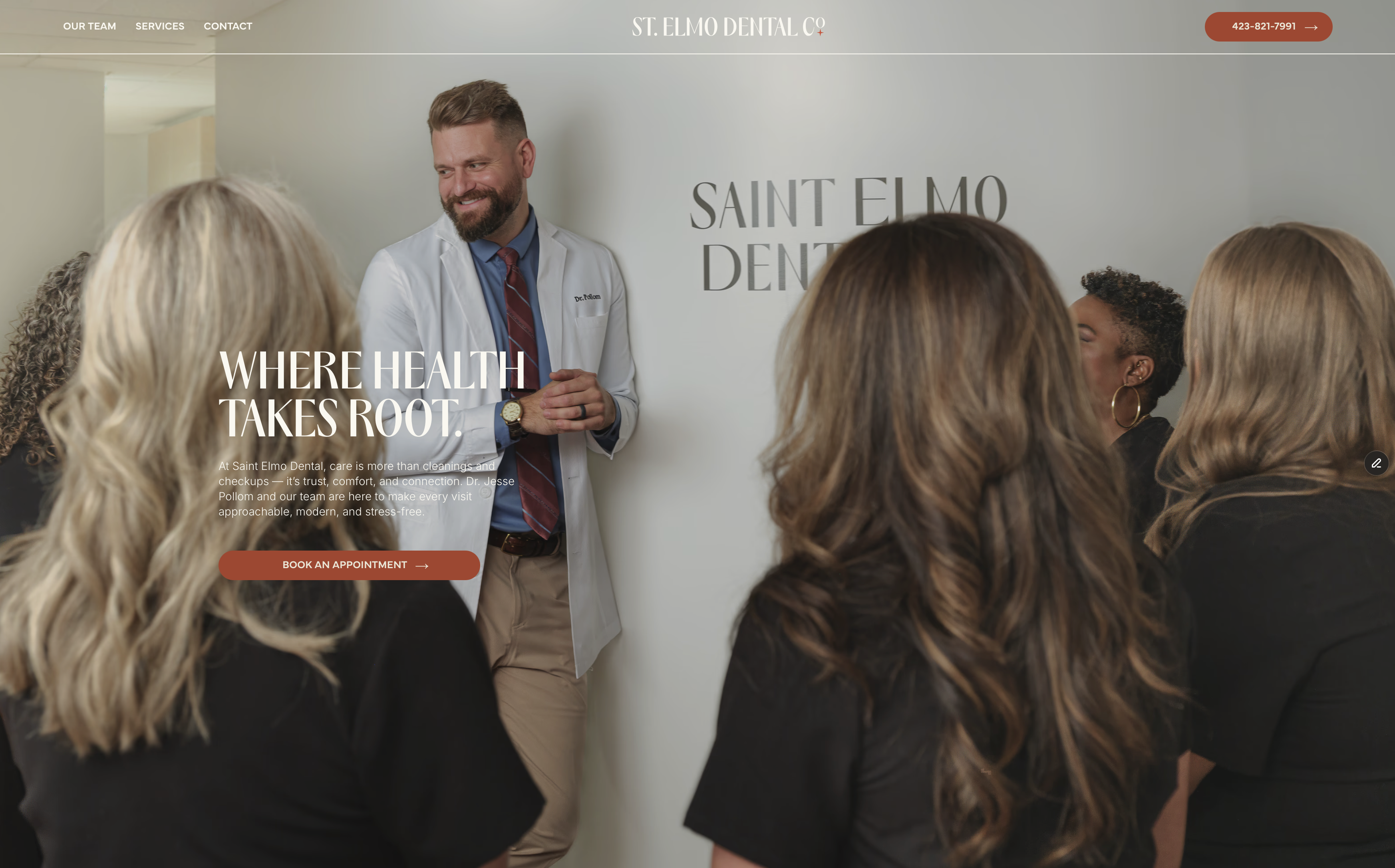 Saint Elmo Dental Co. | Chattanooga Dentist – Dr. Jesse Pollom