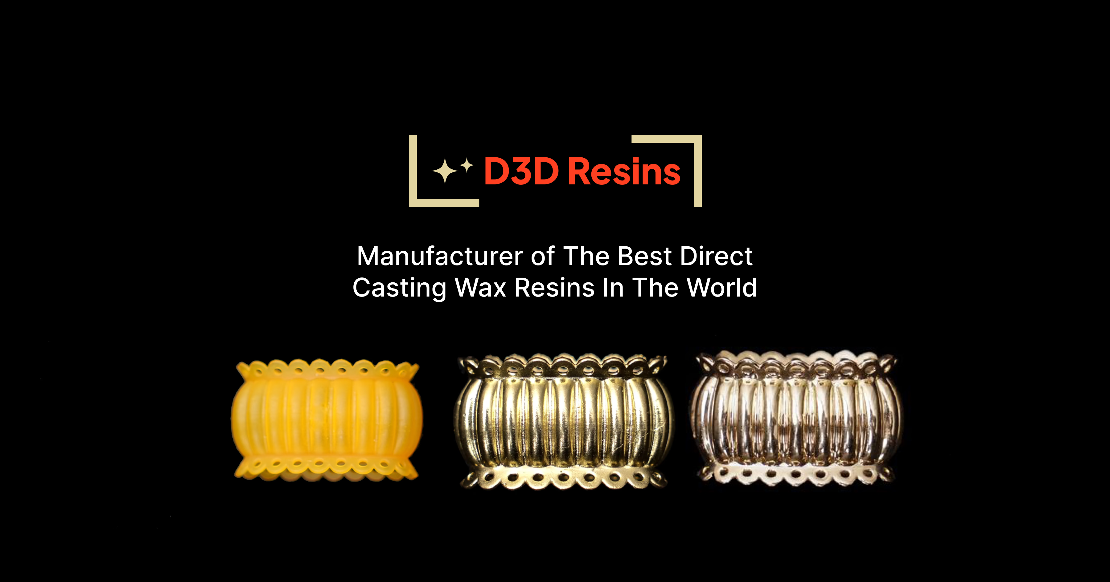 D3D offers high quality casting resins for jewellery creation