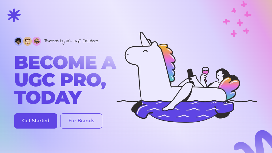 Become a UGC Pro 🦄