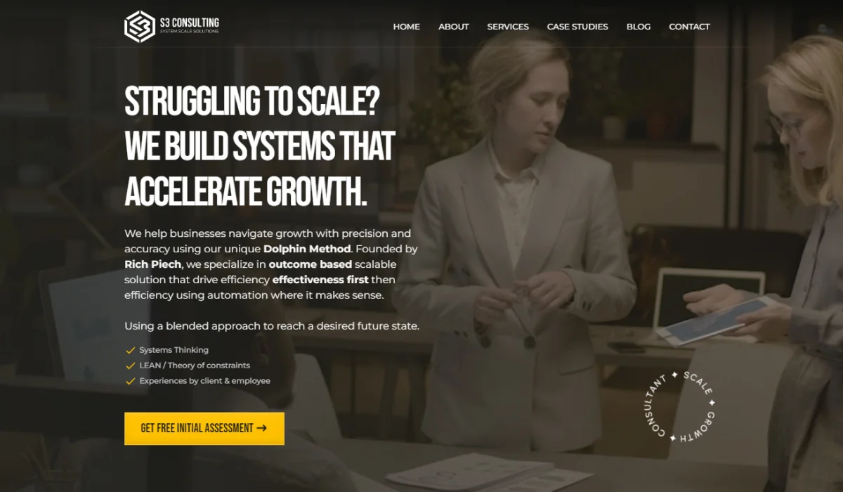 S3 Consulting - System Scale Solutions for Sustainable Growth by Rich Piech