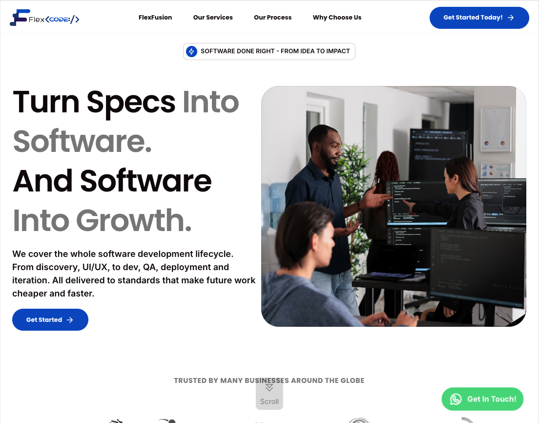 FlexCode | End-to-End Full-Stack Software Services