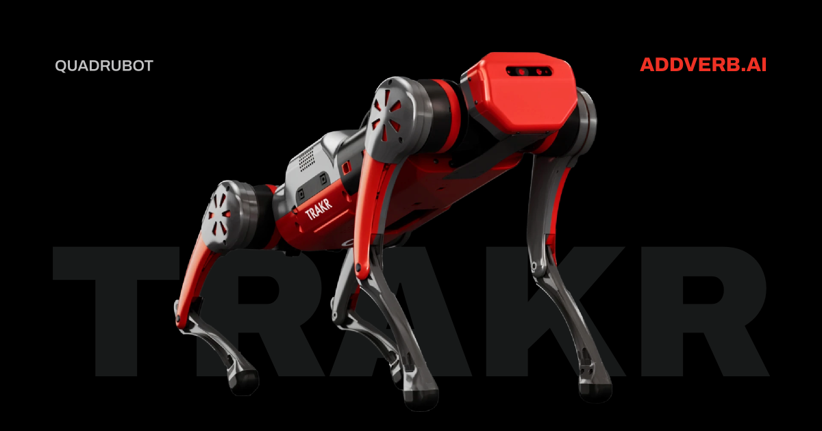 Trakr Quadruped Robot | Addverb.ai