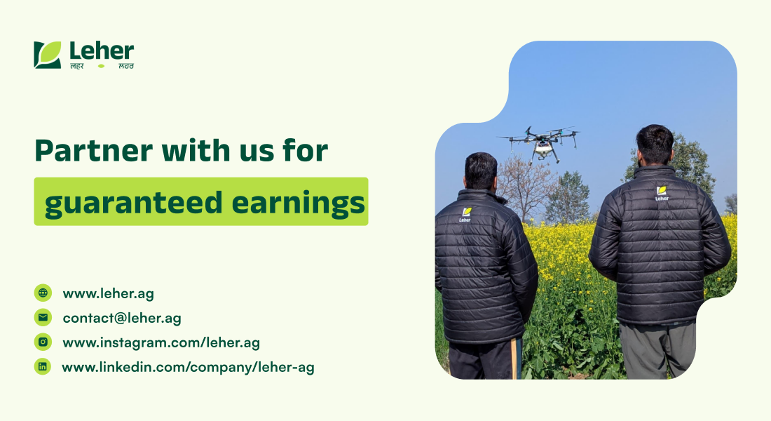 Become a Drone Partner and Secure Guaranteed Earning