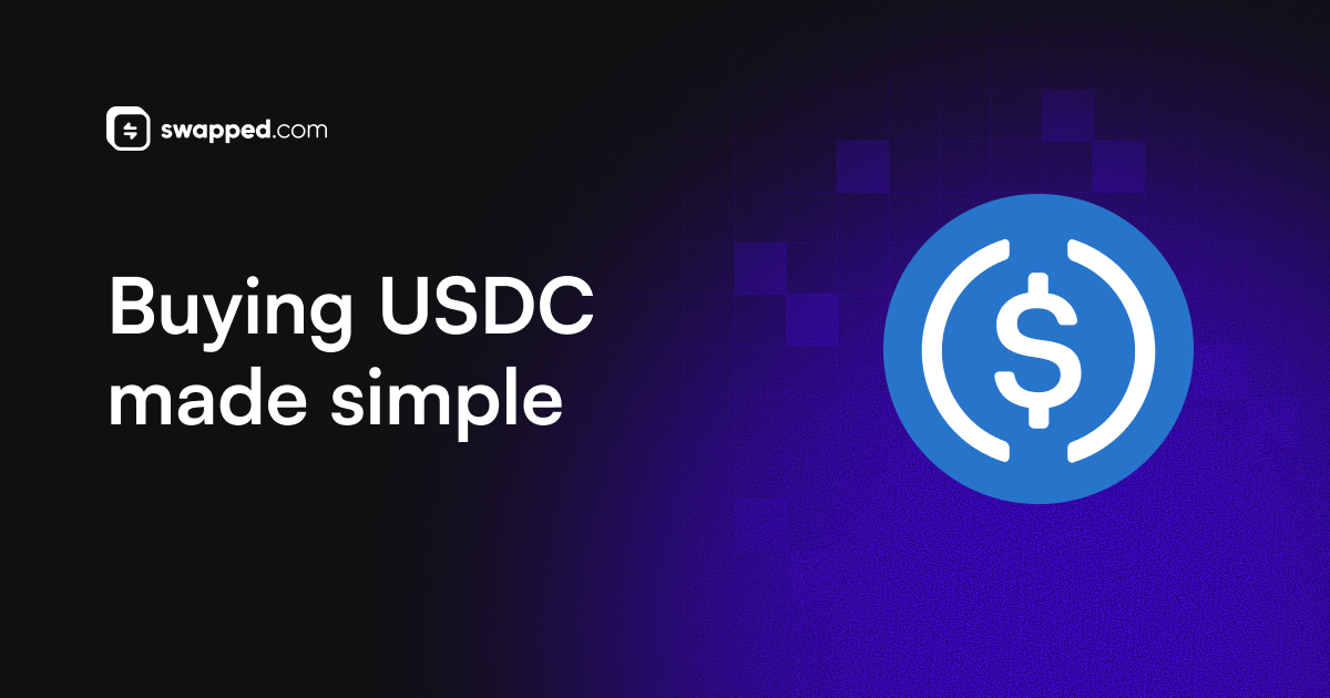 Swapped.com: Buy USDC (USDC) instantly with low fees