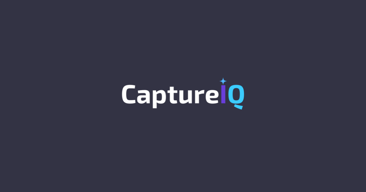 CaptureIQ: Smarter Forms, Better Decisions