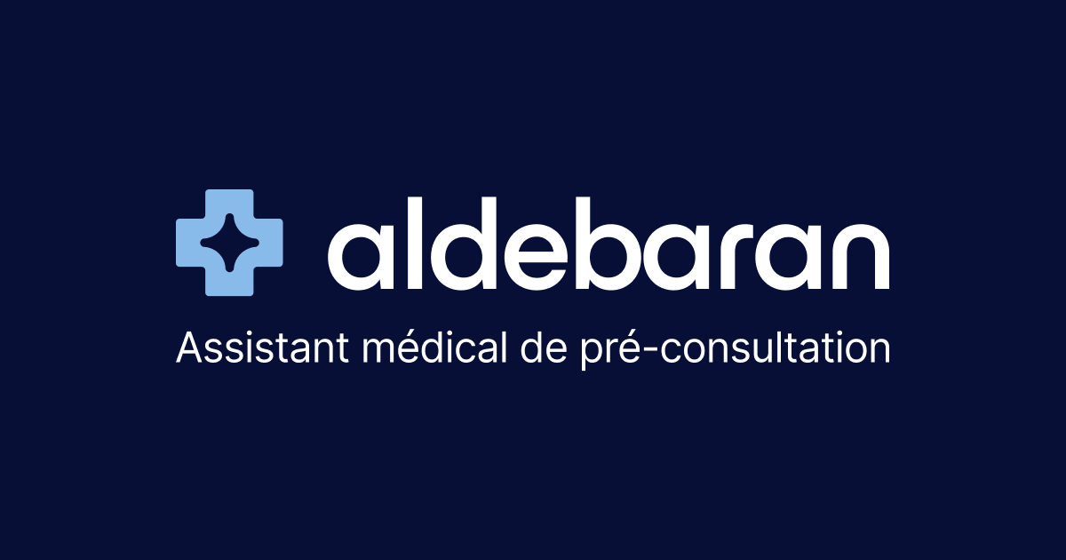 Aldebaran | IA de pré-consultation médicale