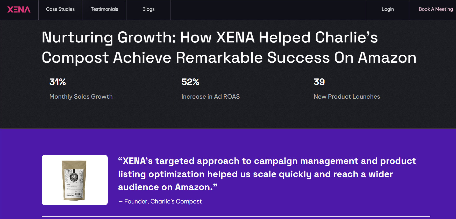 XENA Intelligence | Smarter Amazon Growth