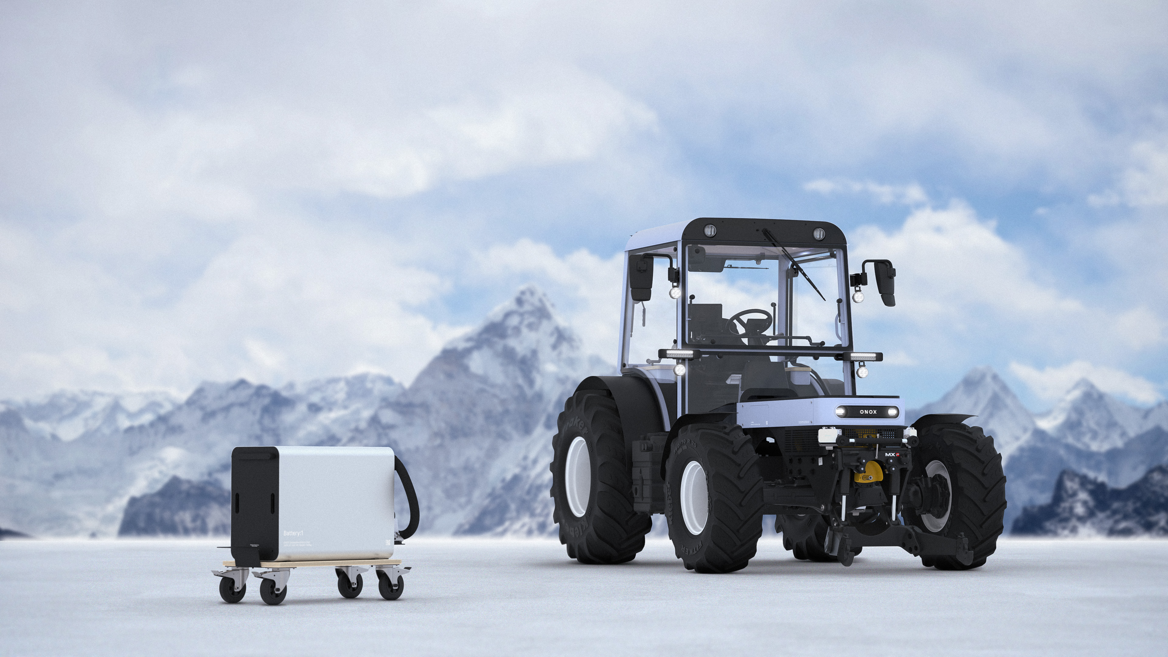 ONOX - Electric Tractor With Swappable Batteries