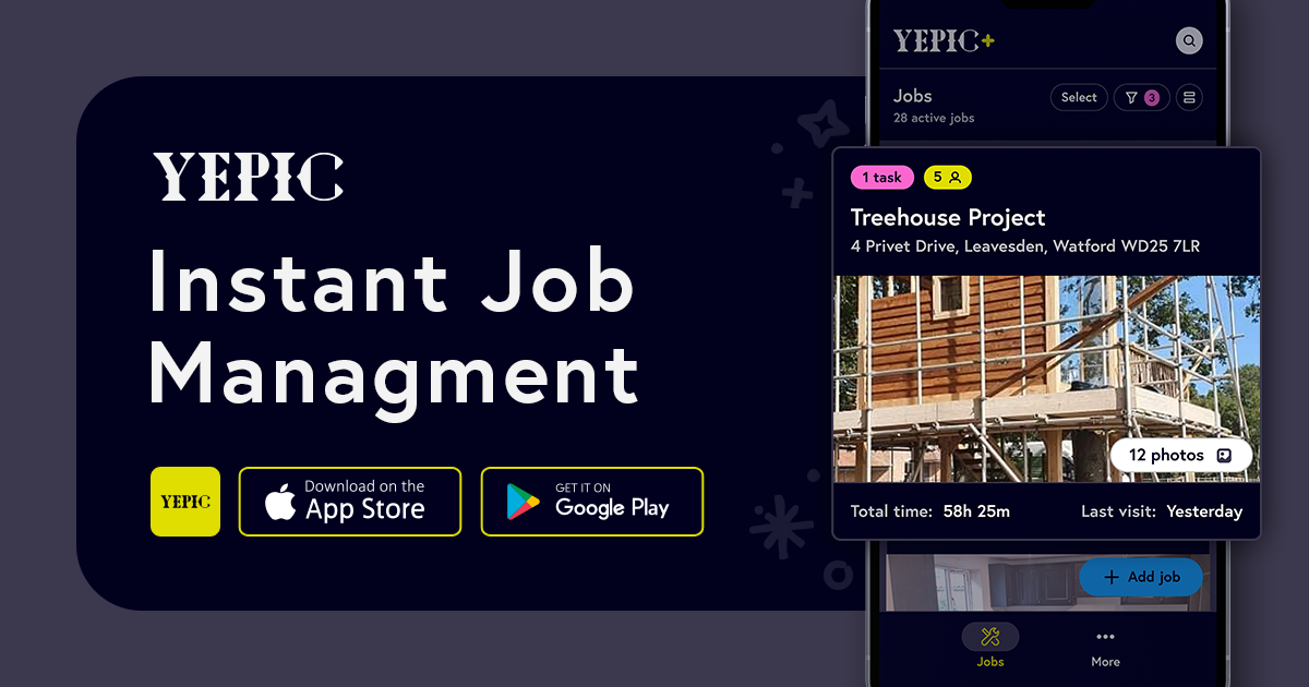 YEPIC | The Ultimate Job Management App