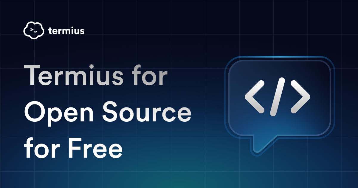 Termius for Open Source for Free