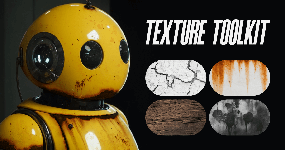 Texture Toolkit - 700+ Textures for Designers