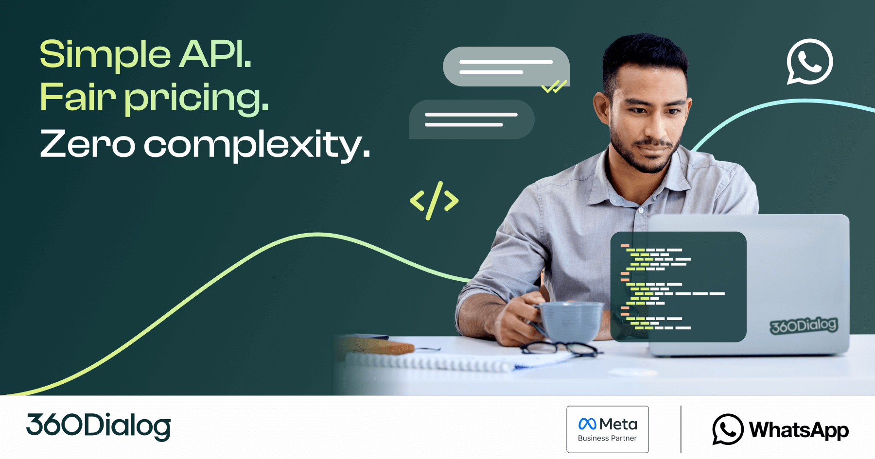 WhatsApp API - Direct Meta Access for Developers | 360Dialog