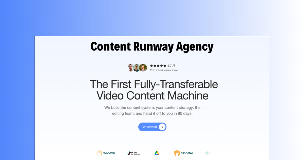 Content Runway Agency | Content Navigator™️