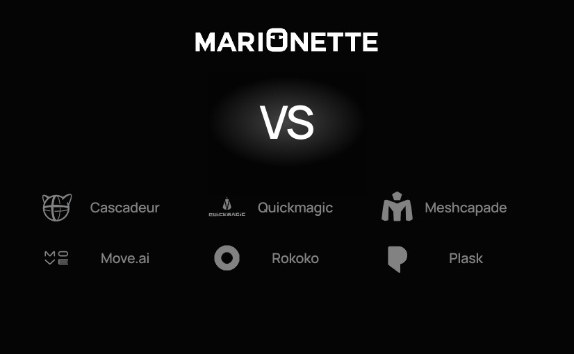 Marionette mocap - compare motion capture tools
