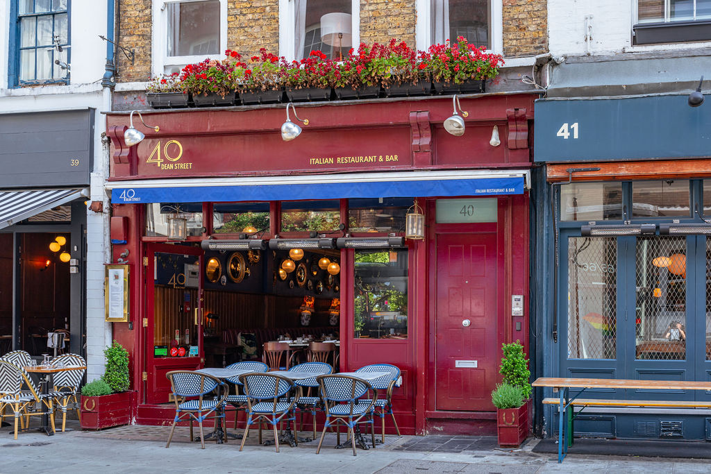 Alfresco Dining in Soho, London | 40 Dean Street