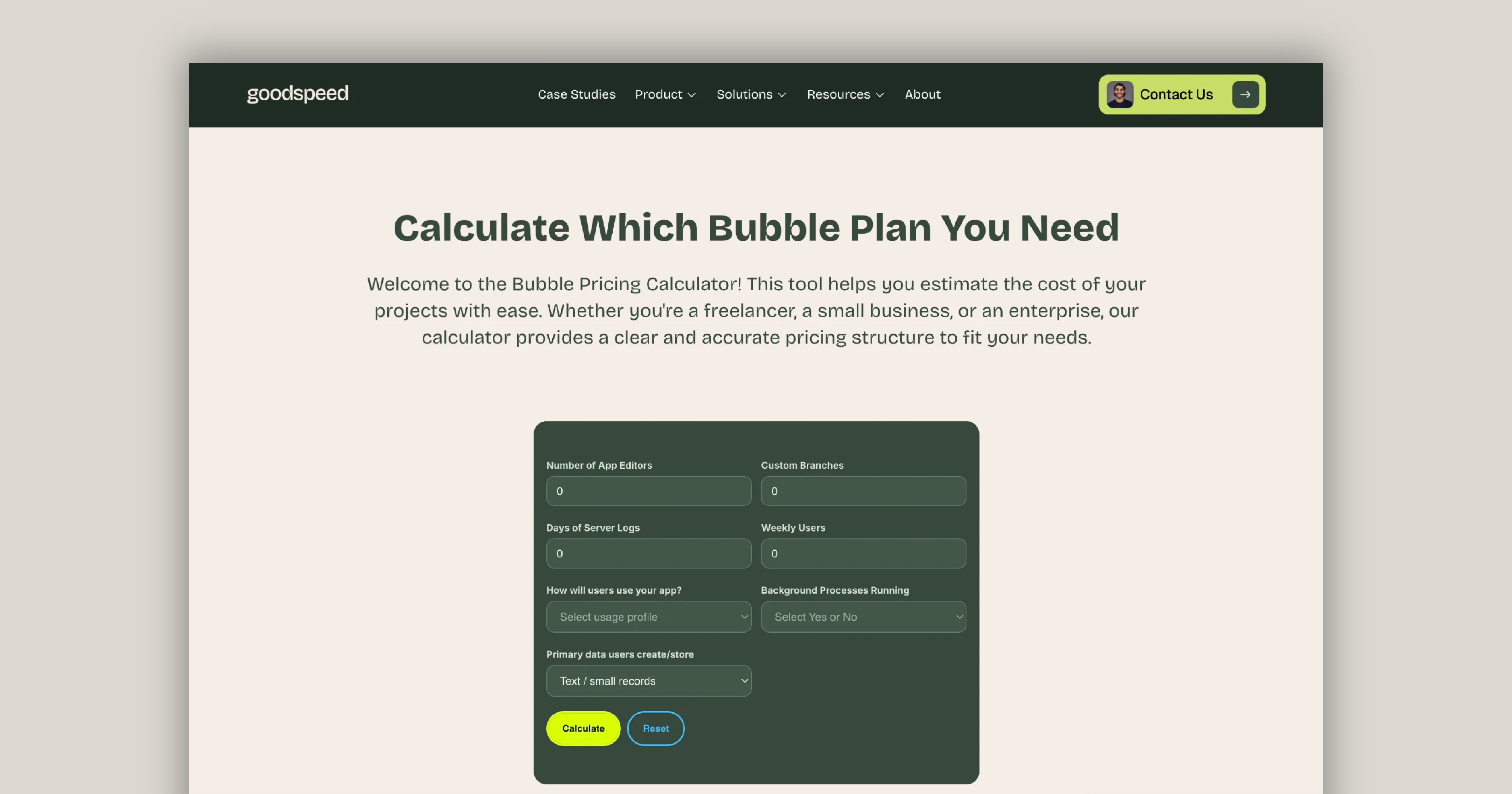 Bubble Pricing Calculator I Calculate Bubble Pricing