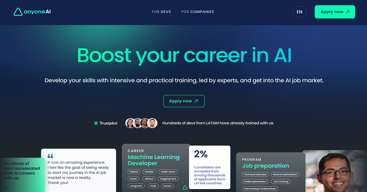 Anyone AI — Boost your career in AI