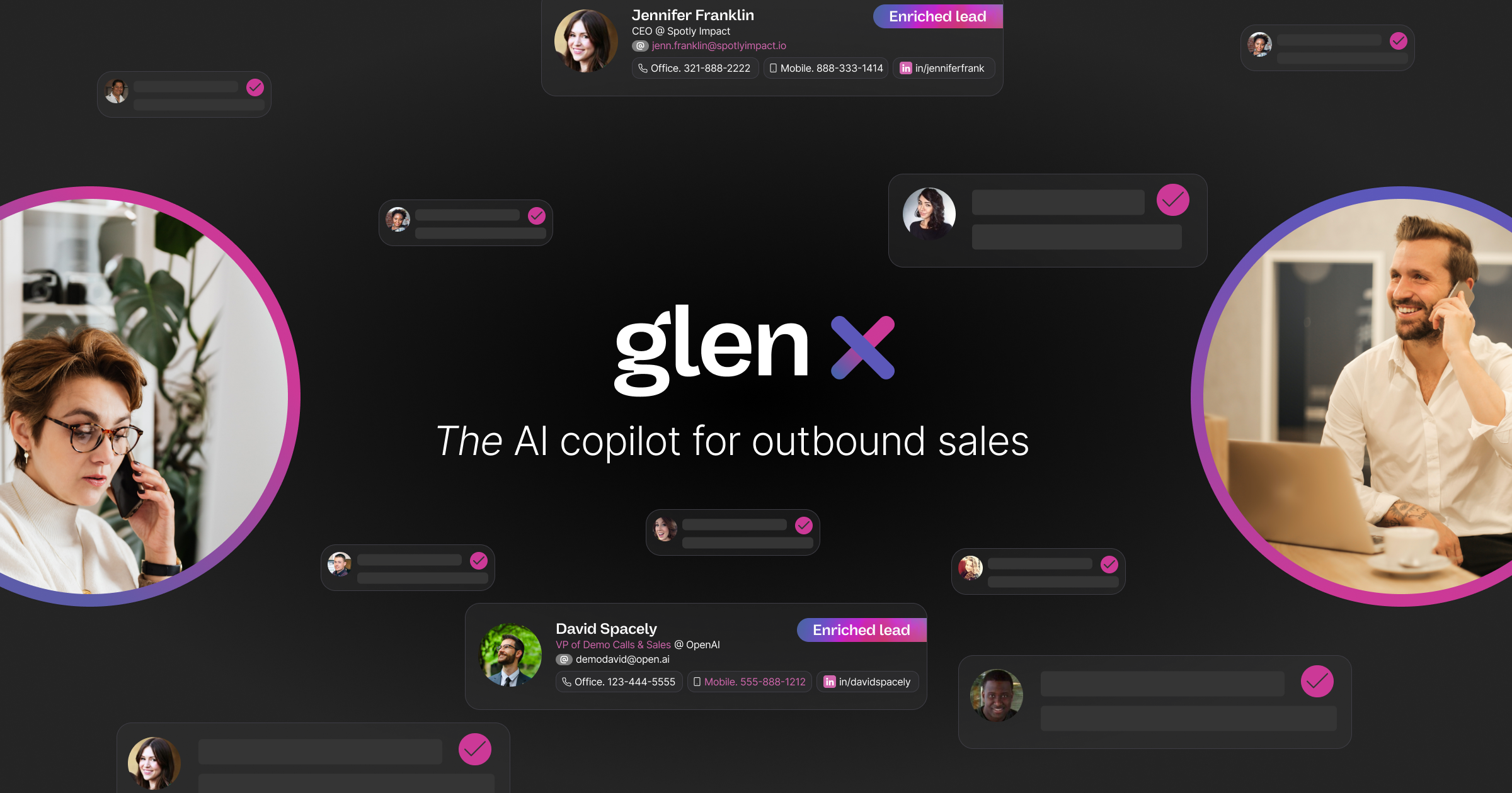 GlenX.ai - The AI copilot for outbound sales