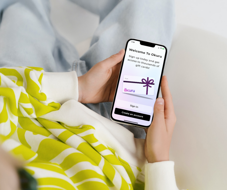 Okuru | The Only Digital Gift Card App You Need