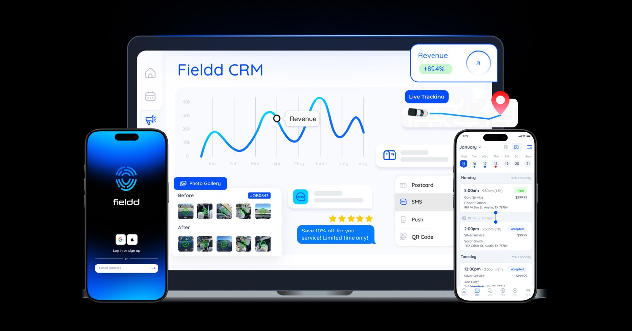 CRM | Fieldd | Software for Services