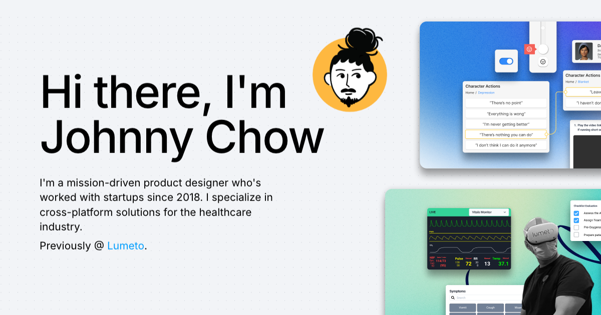 Johnny Chow Design Portfolio