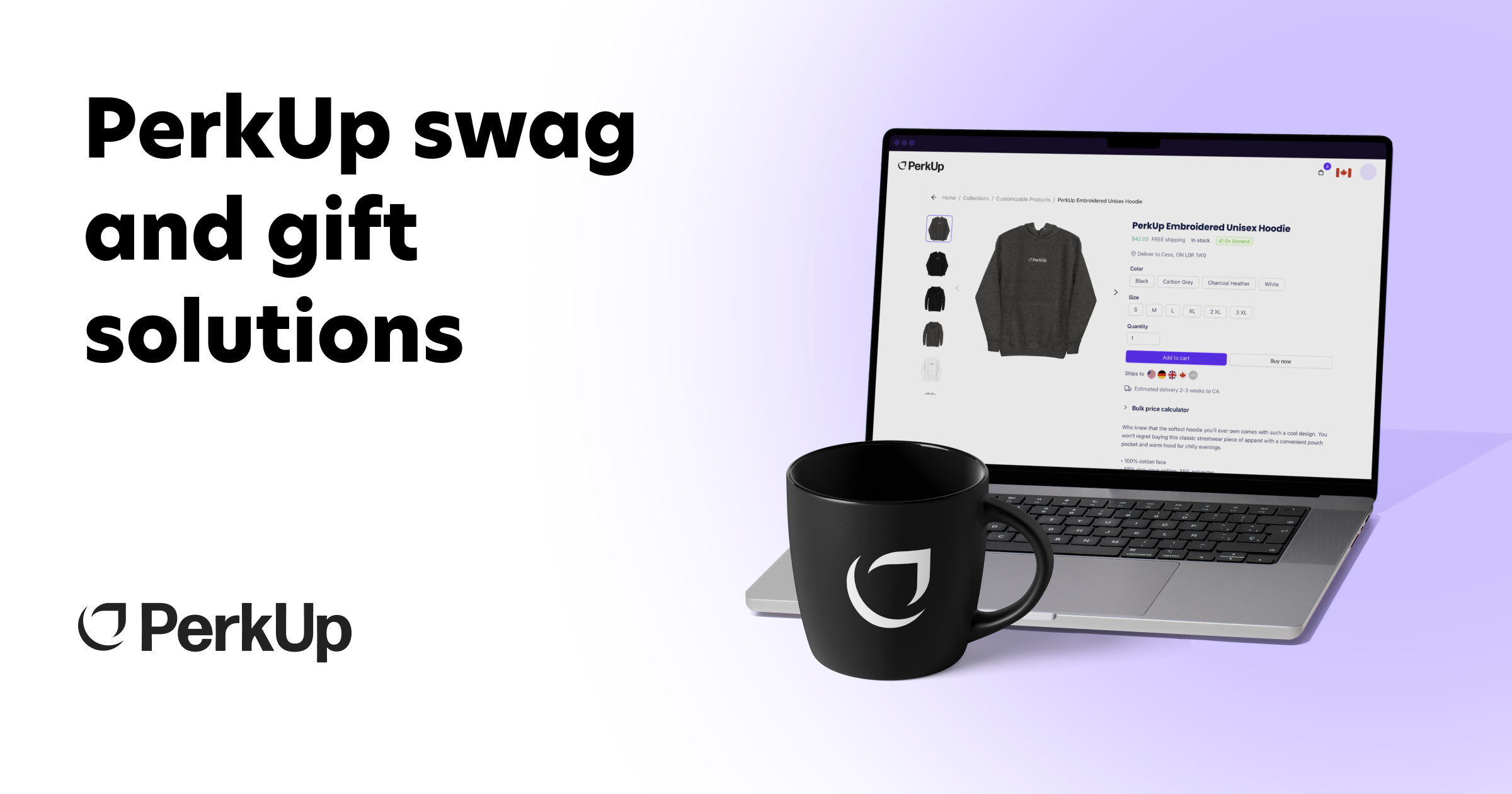 Your swag kits fulfillment made easy worldwide — PerkUp