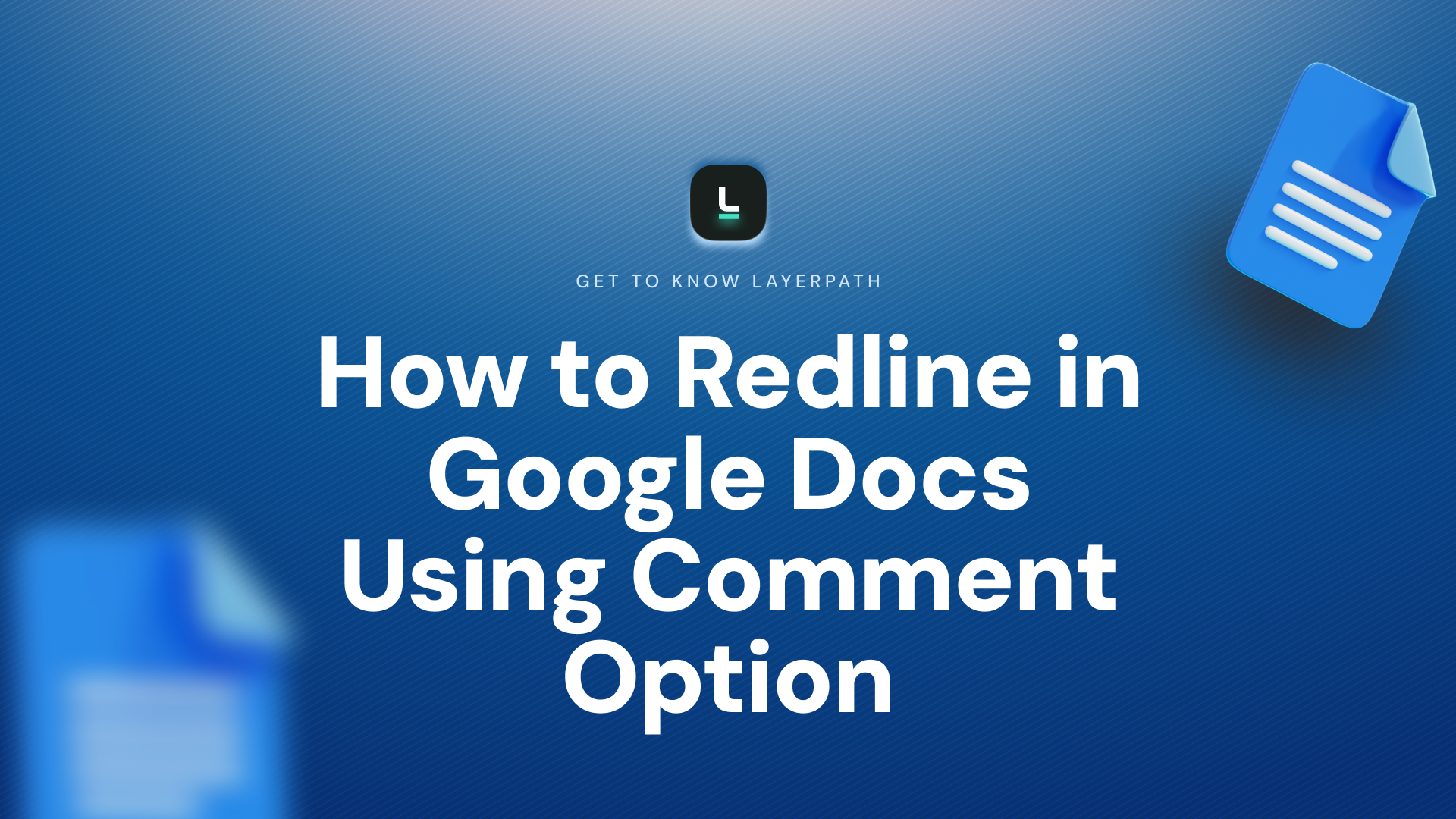 How to Redline in Google Docs Using Comment Option