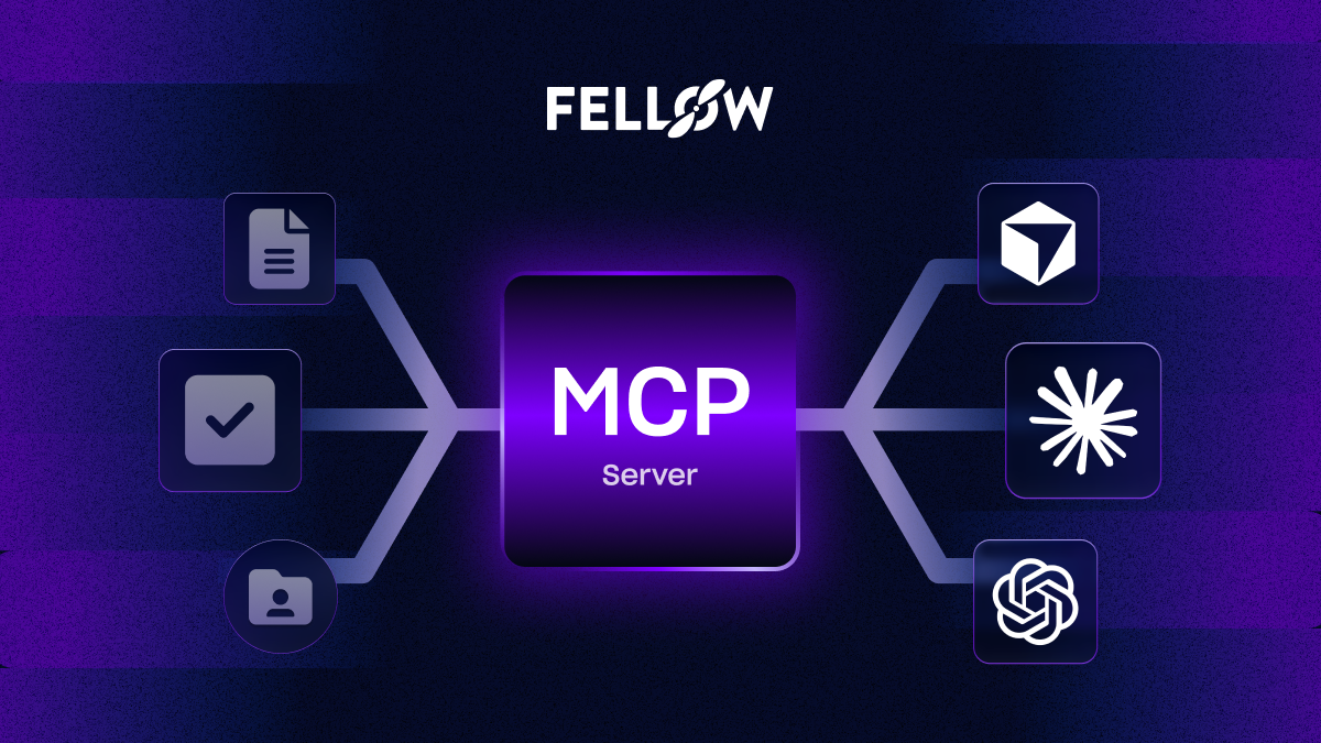 Fellow MCP Server | Bring Your Meeting Data Into Your LLMs