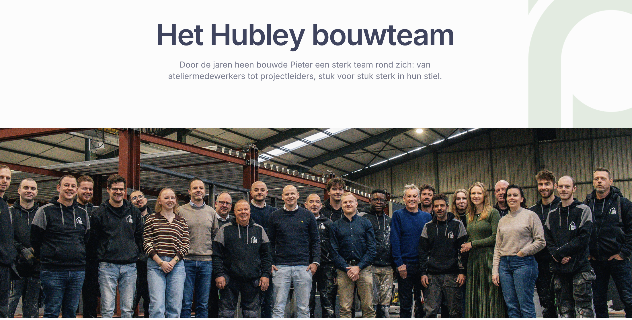 Het Hubley bouwteam - Hubley