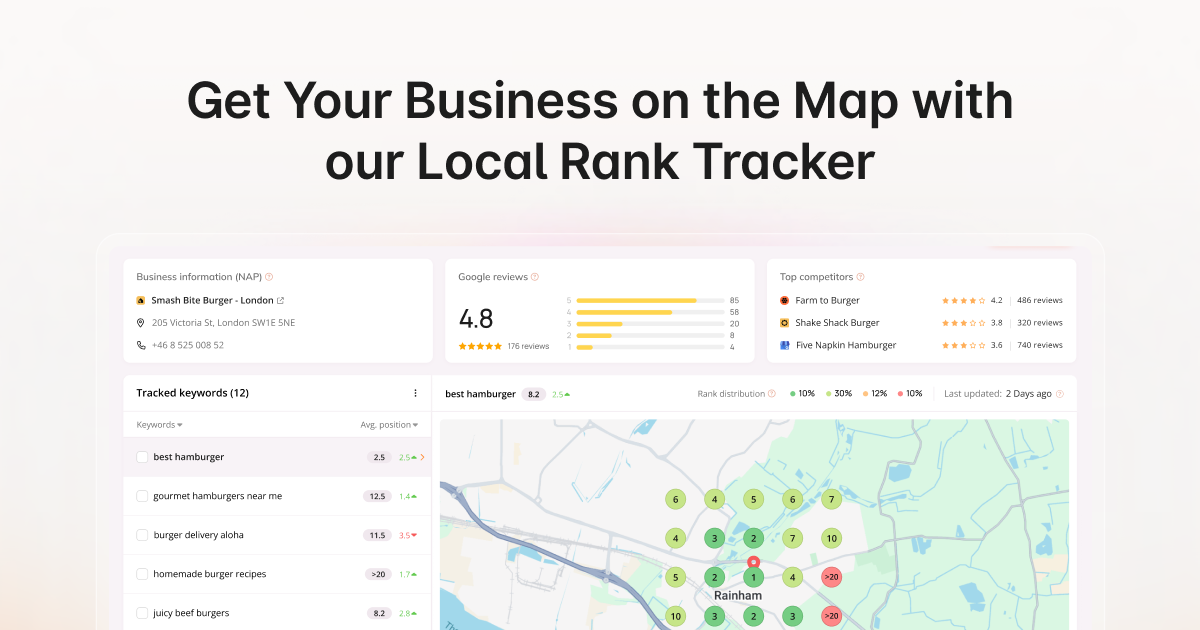 Local Rank Tracker: Visualize your Google Maps Ranking
