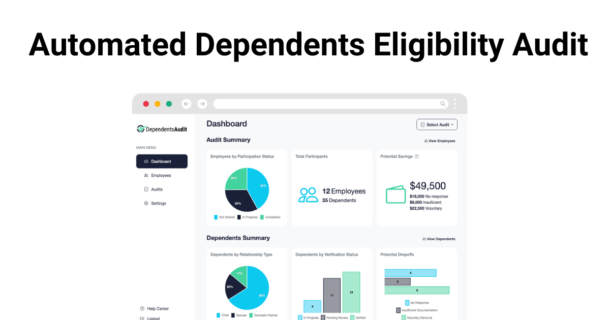 Dependent Eligibility Verification | DependentsAudit.com