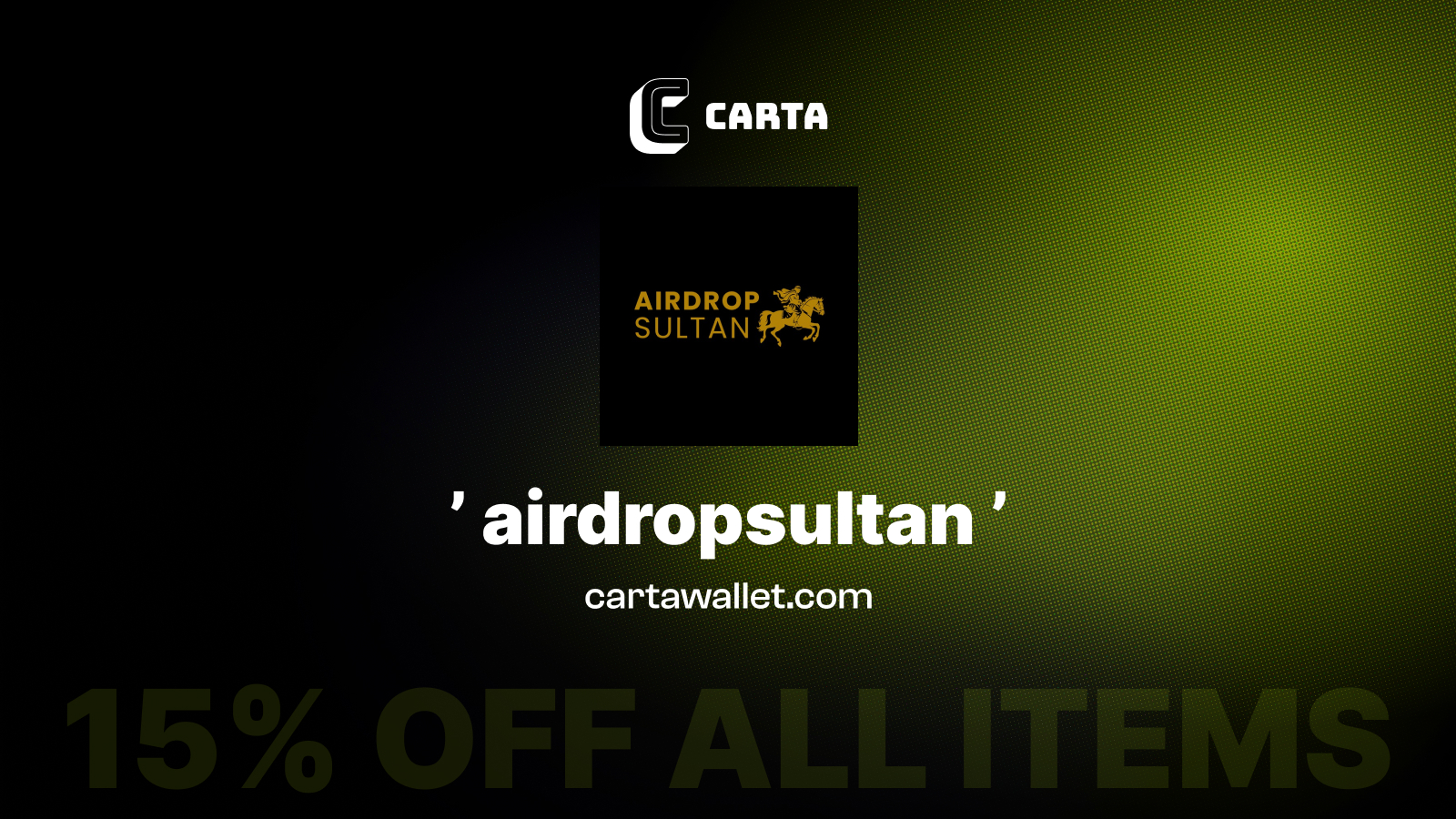 Airdrop Sultan X Carta