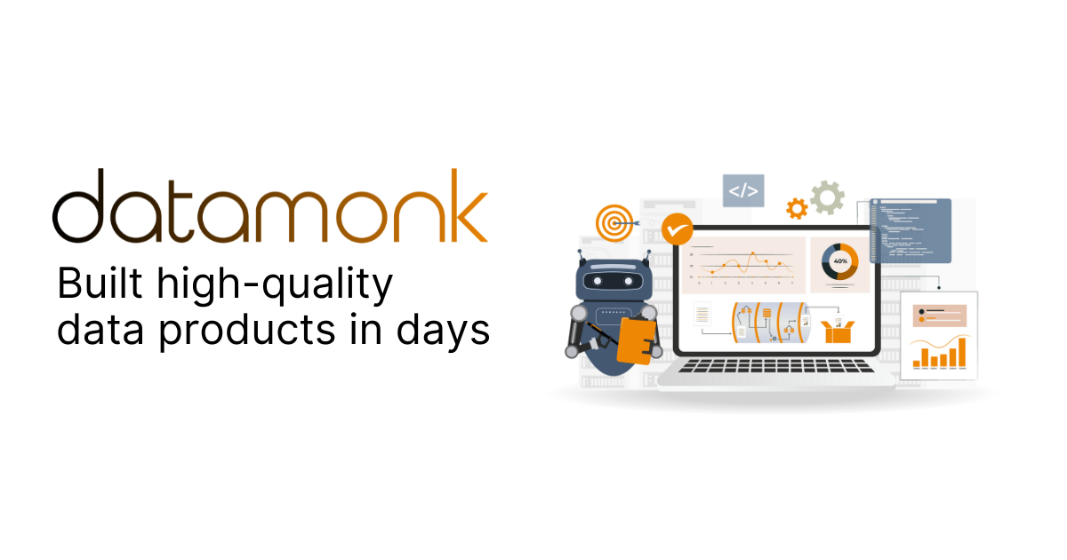 Datamonk | Built High-Quality Dataproducts In Days | AI Data Engineering