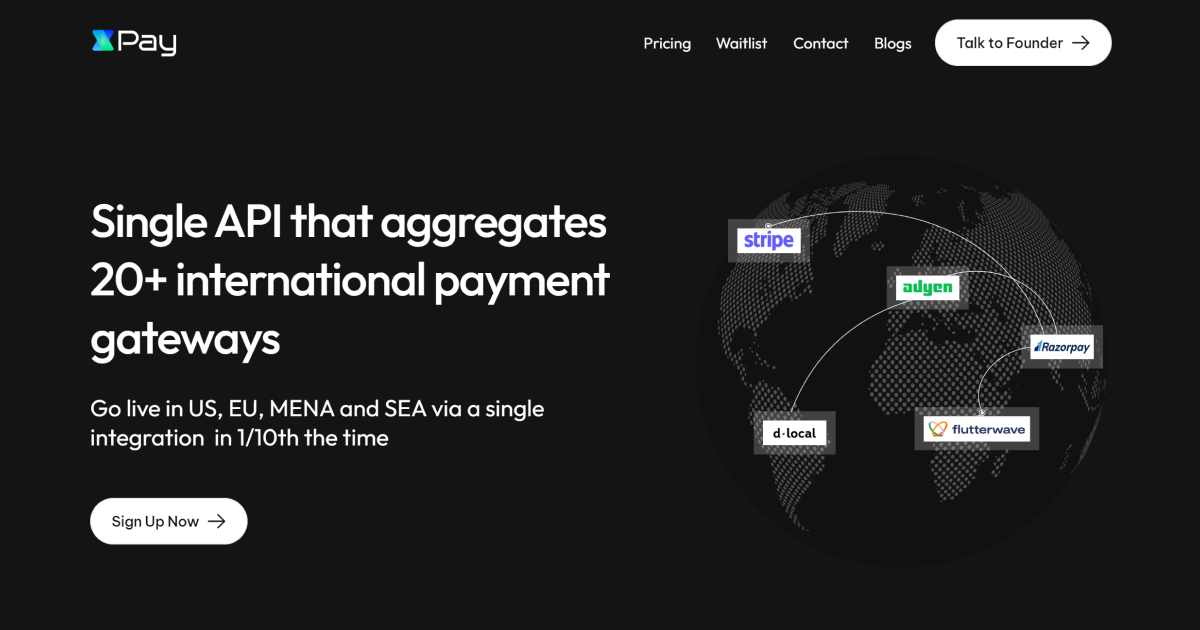 xPay Checkout | Y Combinator (YC W24)