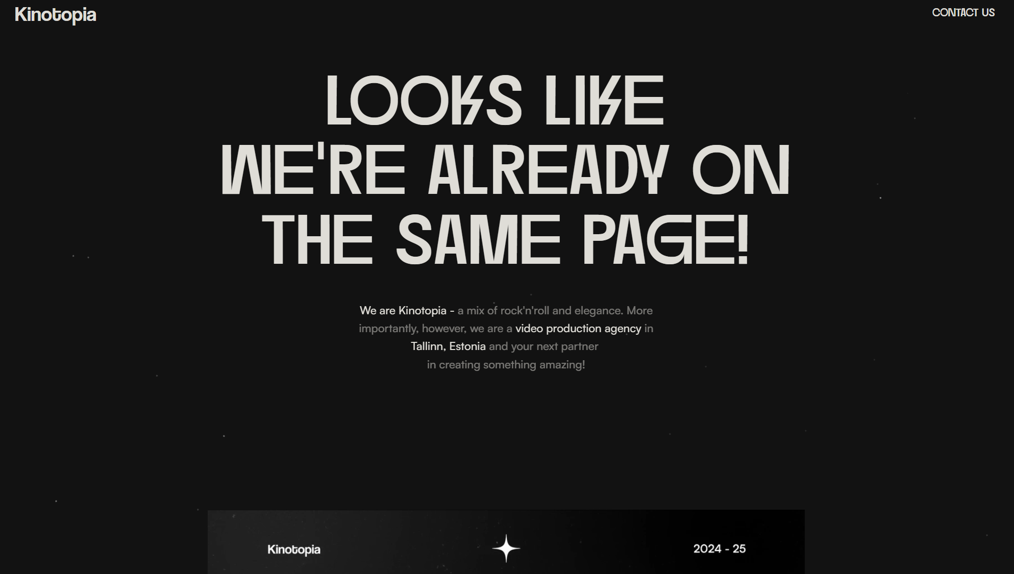 Kinotopia - Bring your stories to life with us!