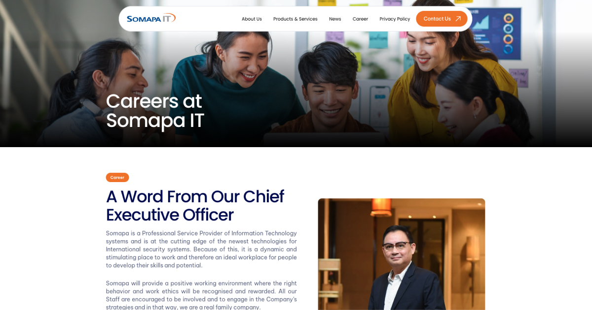 Careers at Somapa IT