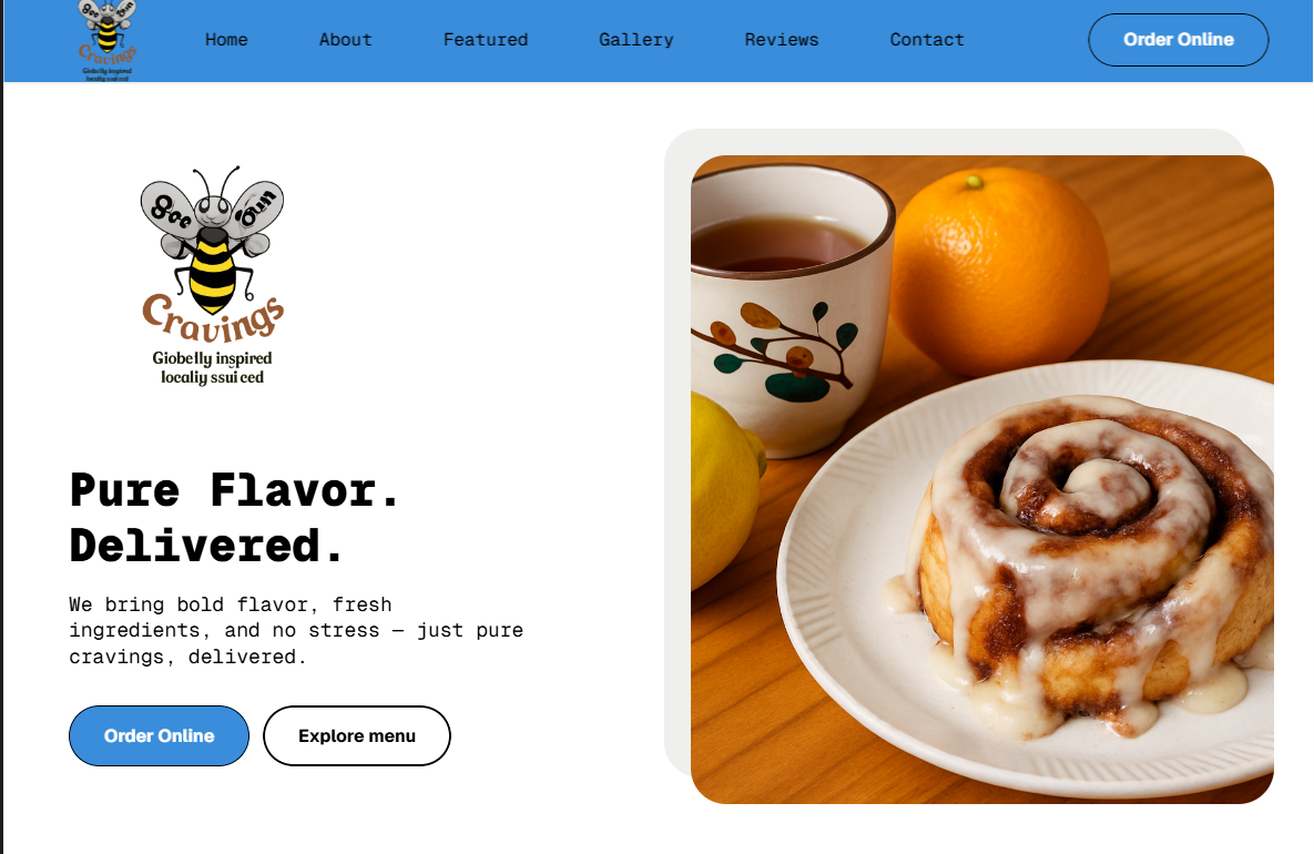 Bee Town Cravings – Fresh-Made Flavor, Delivered Daily.