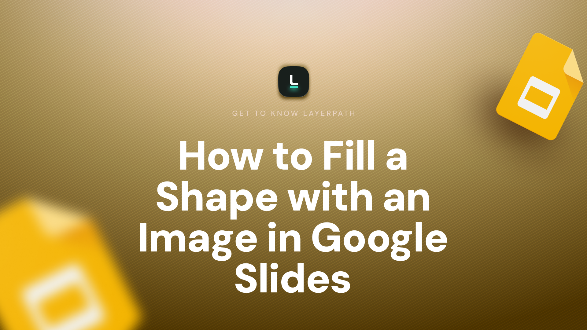 How to Fill a Shape with an Image in Google Slides