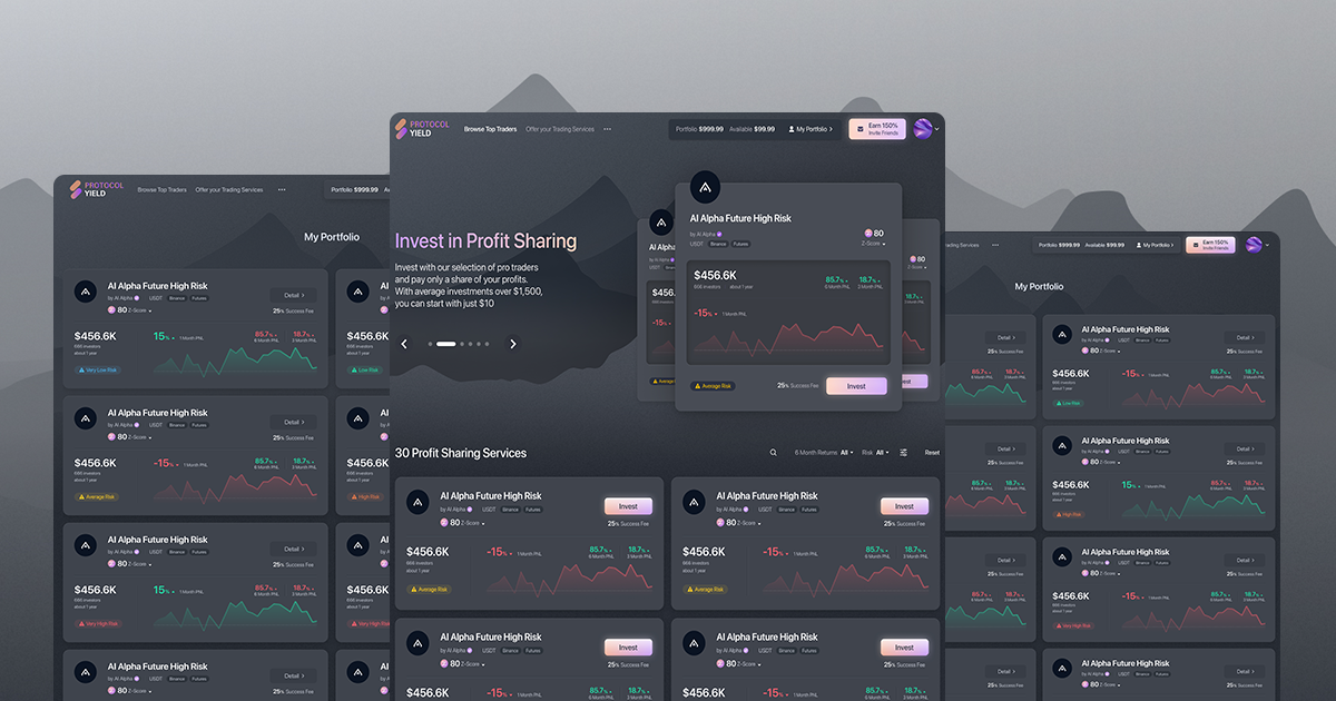 Protocol Yield - AI-Powered Crypto Trading Platform