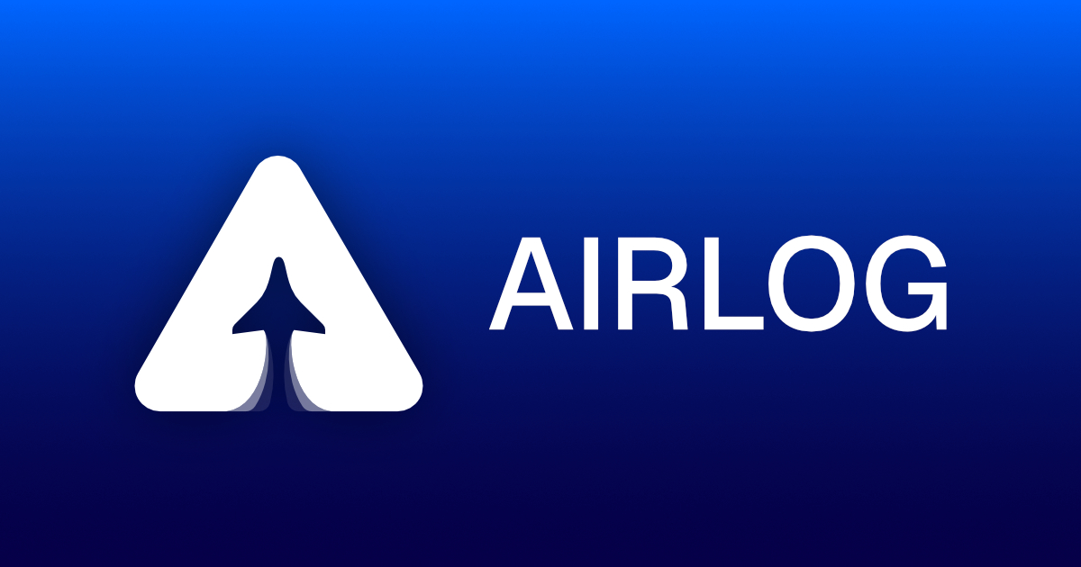 AIRLOG | Fly • Log • Repeat