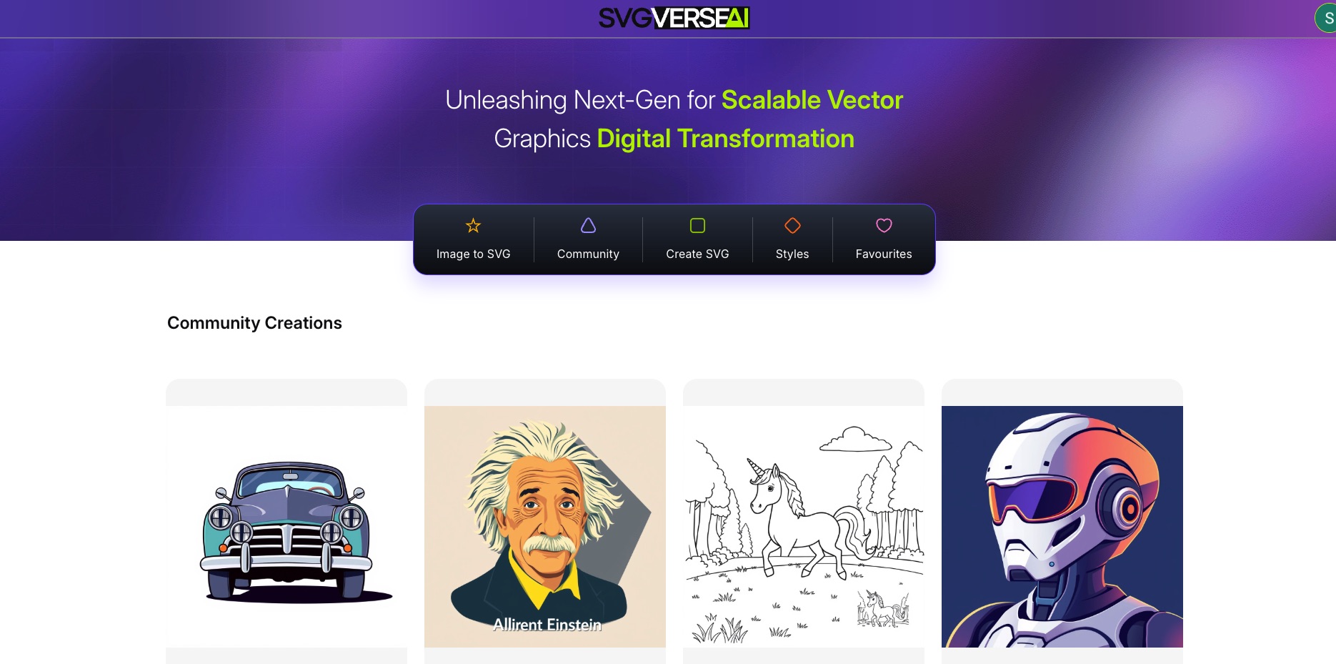 Free AI SVG Generator – Turn Text & Images into Scalable Vectors ...