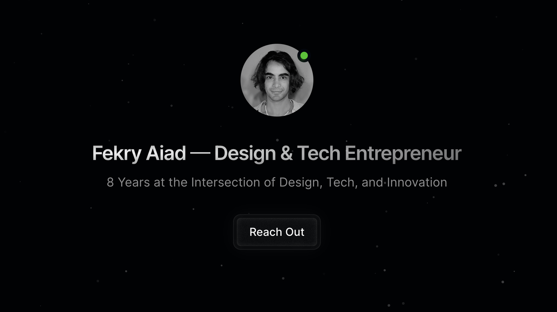 Fekry Aiad - Design & Tech Entrepreneur