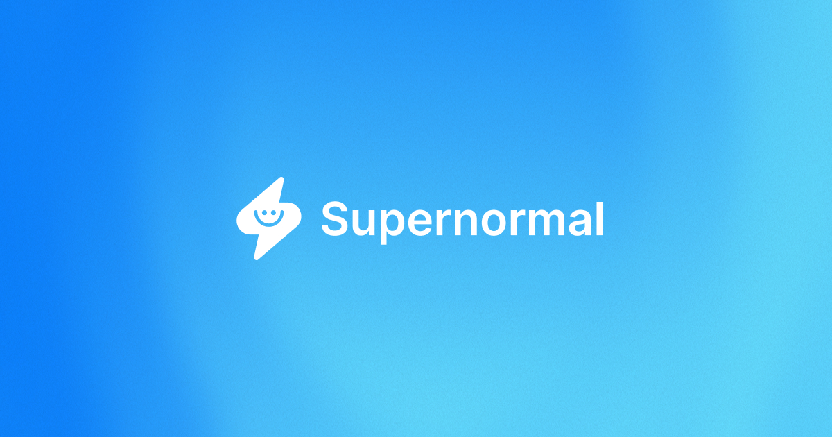 What Is Supernormal? AI for Agencies