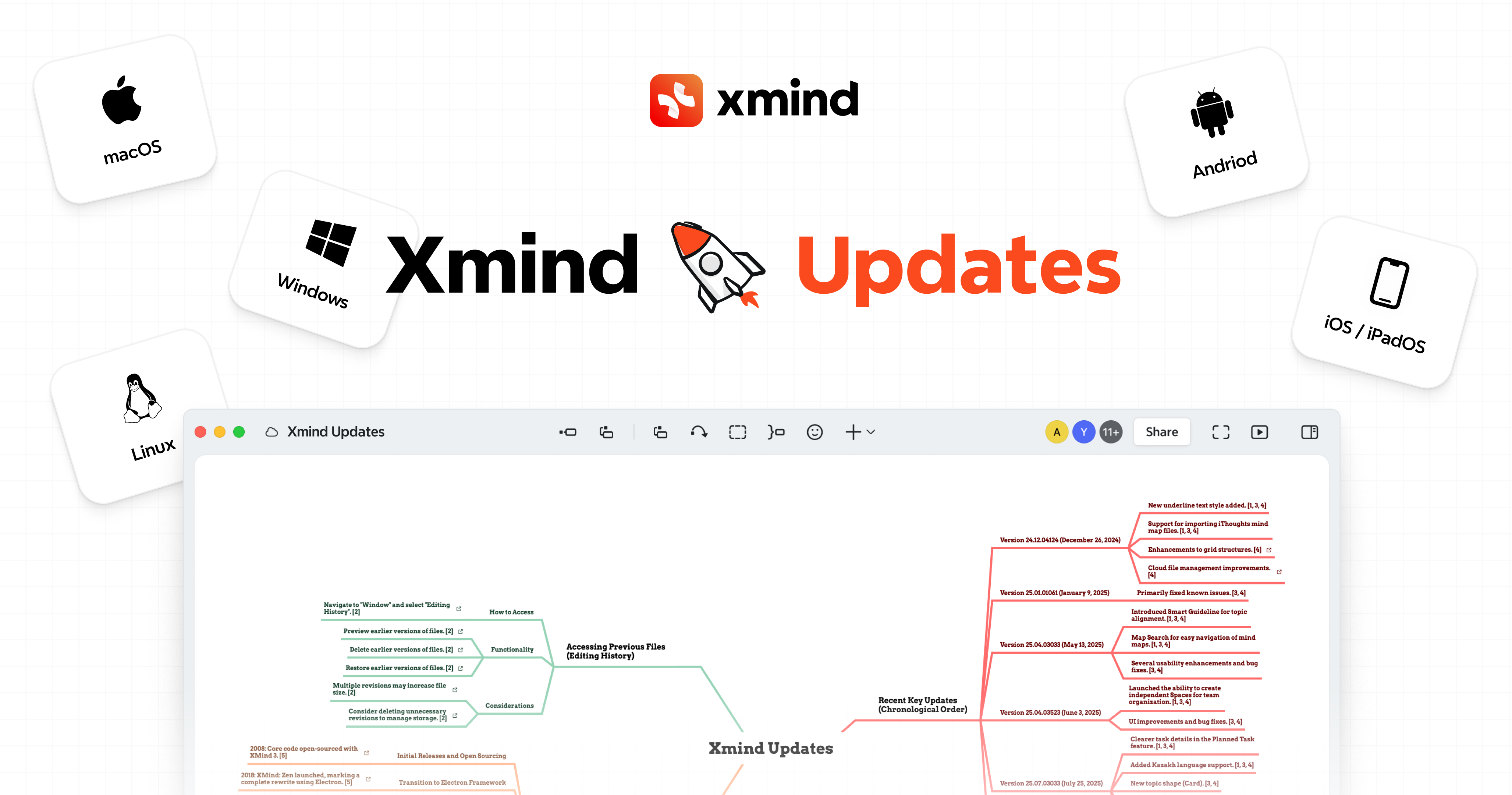 Xmind 发布说明 – 最新更新、新功能与改进