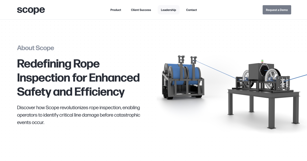 Scope: Redefining Rope Inspection for Enhanced Safety and Efficiency