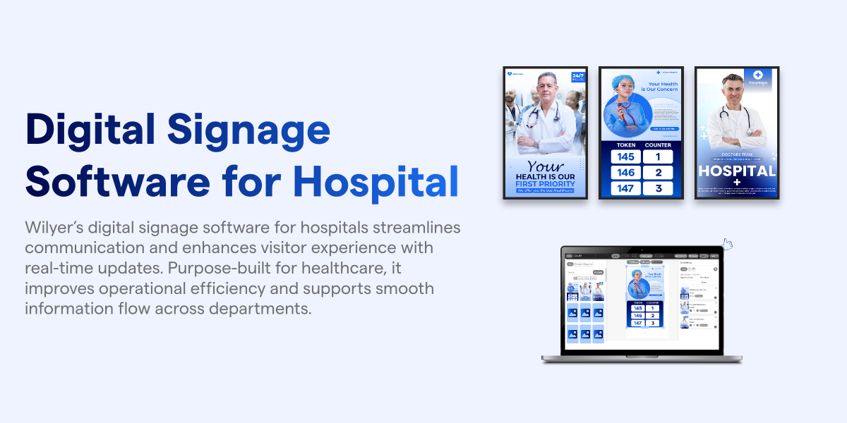 Digital Signage for Hospital and Healthcare