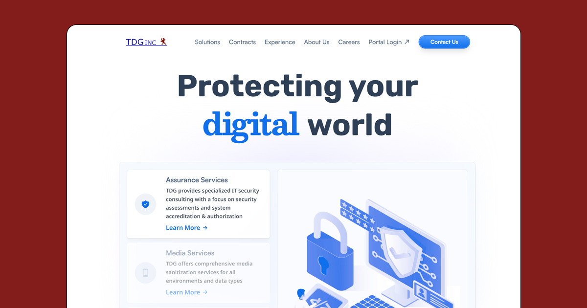 About TDG Inc – Veteran-Owned IT Security Firm