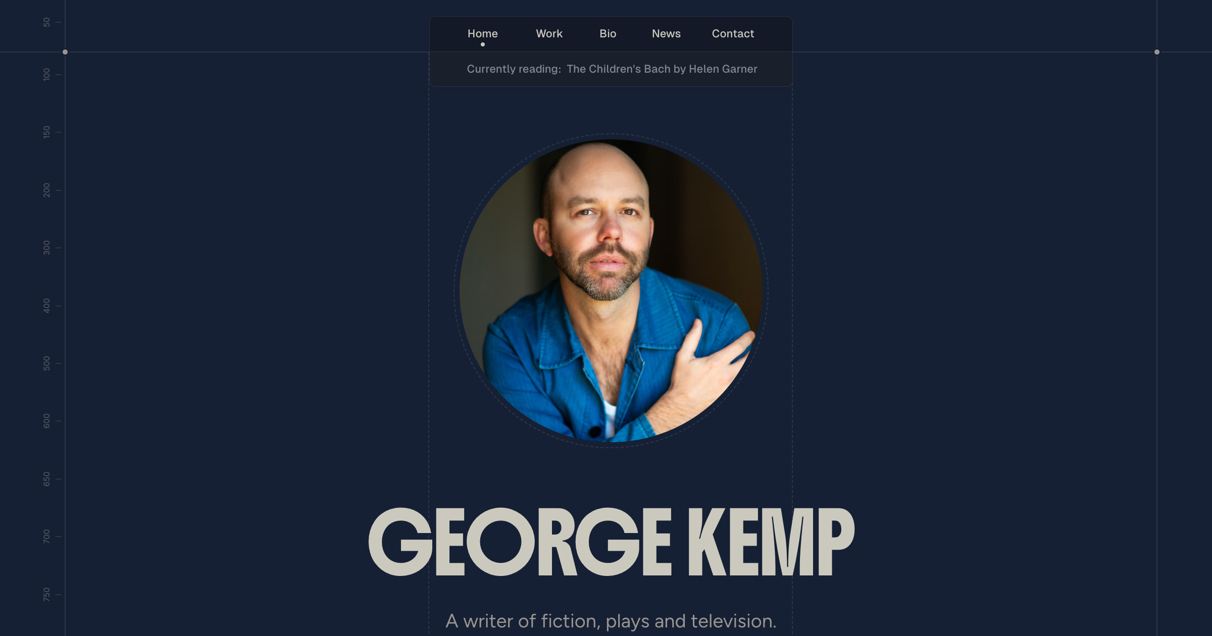 George Kemp – Writer for Page, Stage & Screen
